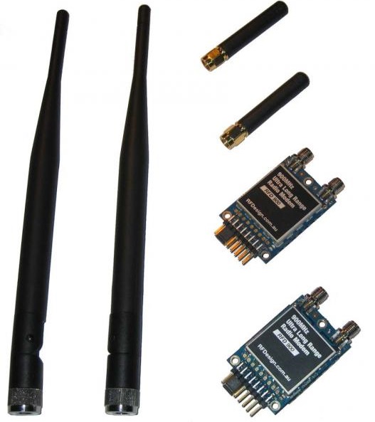 Комплект телеметрії RFDesign RFD900x Modem Bundle 900мГц купити на DroneHub