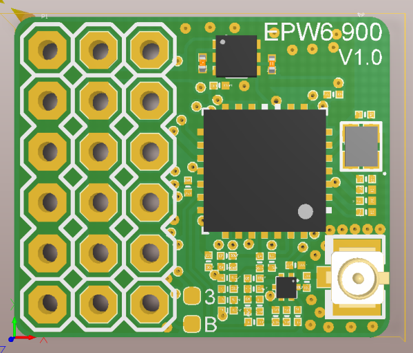 Приймач радіосигналу Happymodel ExpressLRS ES900RX 915MHz - DroneHub