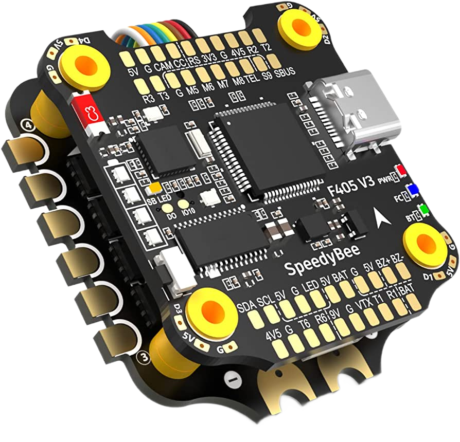 Польотний контролер SpeedyBee F405 V3 із ESC BL32 50A 3-6s купити на DroneHub